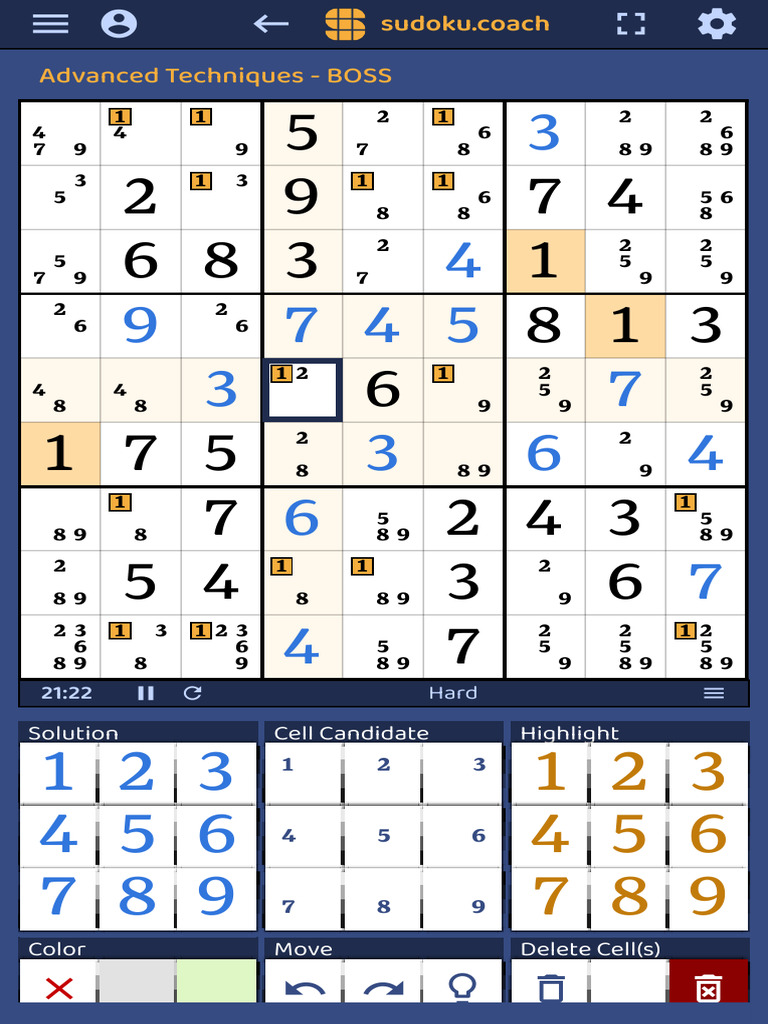 Sudoku Coach - Play Sudoku Campaign Tutorial | PDF | Np Complete Problems