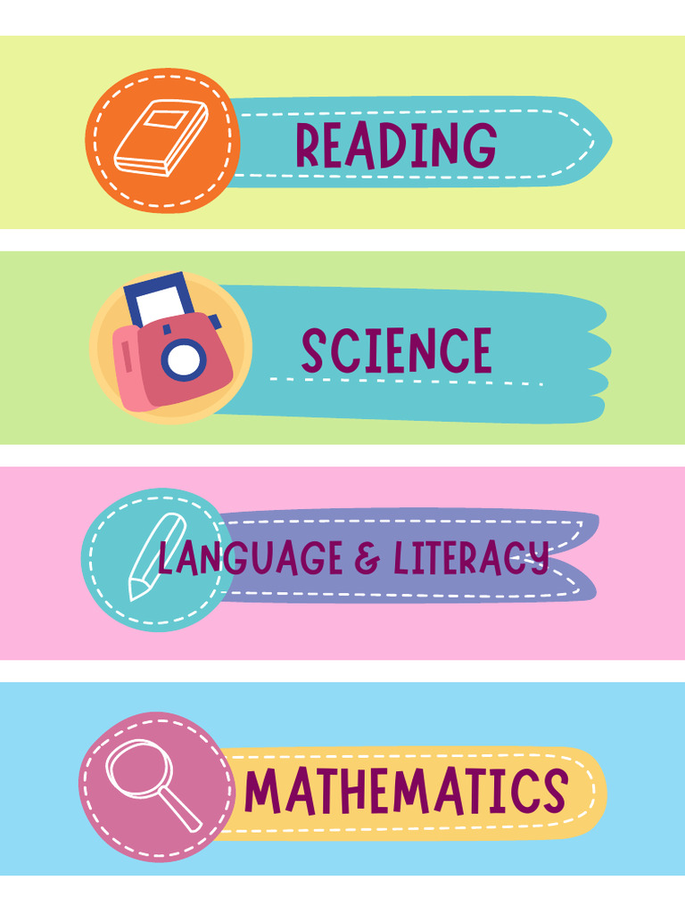 Pastel Color Notebook Label | PDF