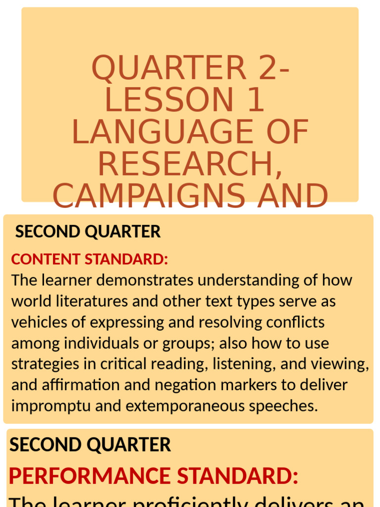 Language of Research and Narratives | PDF | Narrative | Learning