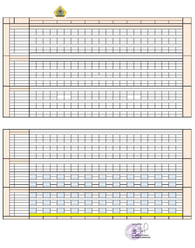 Roster-Ganjil 2024-2025 | PDF