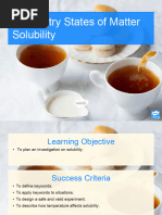 Dissolving and The Particle Theory: Where Does The Sugar Go? | PDF ...