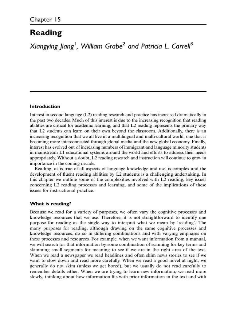 Reading - Norbert Schmitt Michael P. H. Rodgers An Introduction To Applied Linguistics 2020 ...