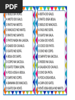 Atividades do Método Abacada | PDF