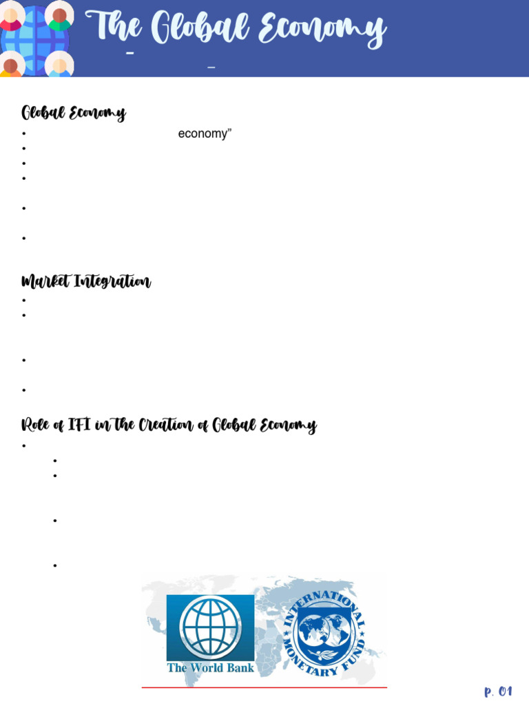 Understanding the Global Economy Dynamics | PDF | Interest | Loans
