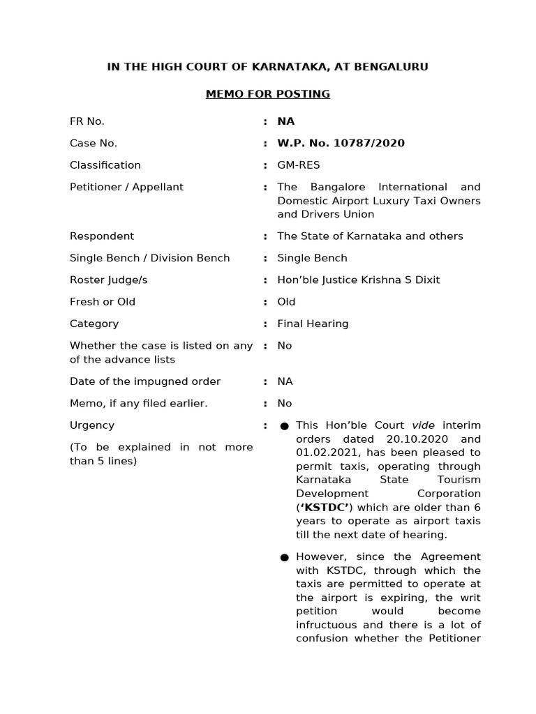 Memo For Posting | PDF | Supreme Courts | Justice