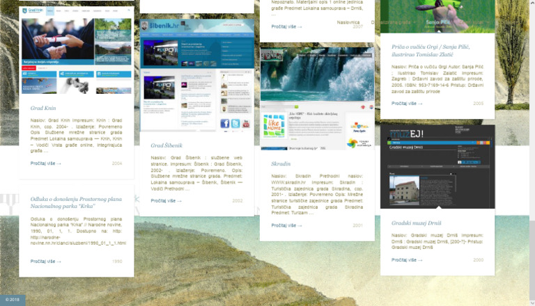 Prošlost I Sadašnjost Krke Prošlost I Sadašnjost Krke | PDF