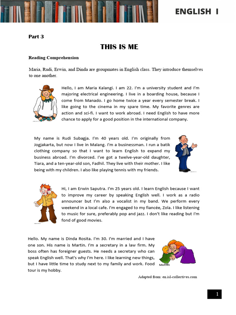 Chapter 1 Reading | PDF | Language Arts & Discipline | Home & Garden