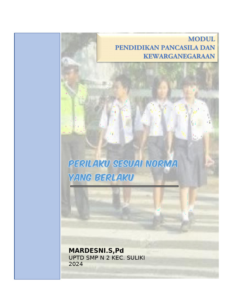 Contoh Perilaku Sesuai Norma Masyarakat | PDF | Karier & Perkembangan ...