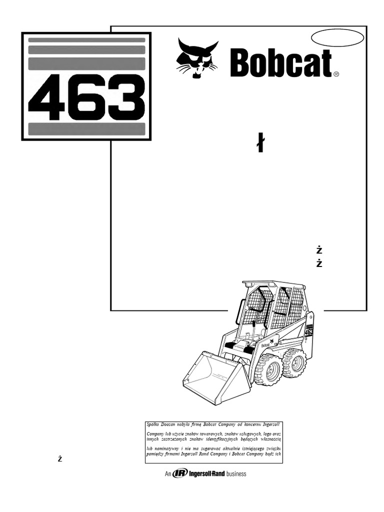 Bobcat 463 Kosnerwacja | PDF