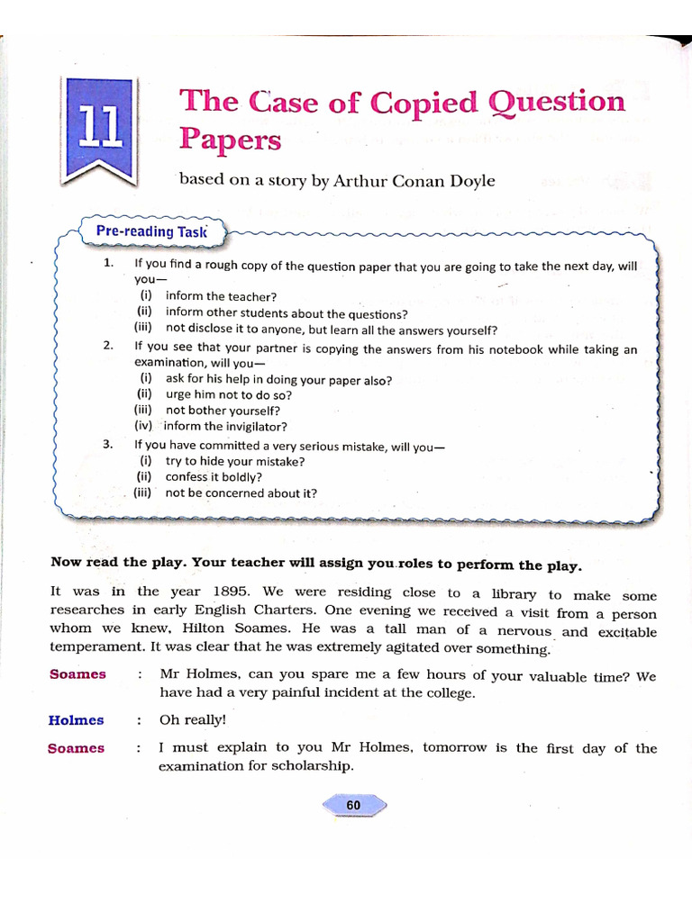 Case of Copied Question Papers | PDF