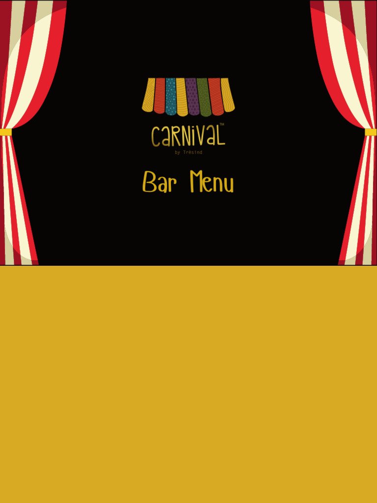 Carnival Mumbai Print Single Page | PDF | Gin | Taste