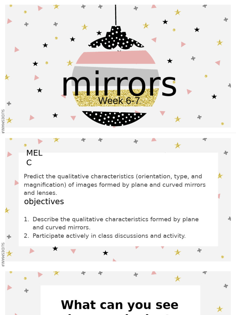 Mirrors | PDF | Mirror | Optics