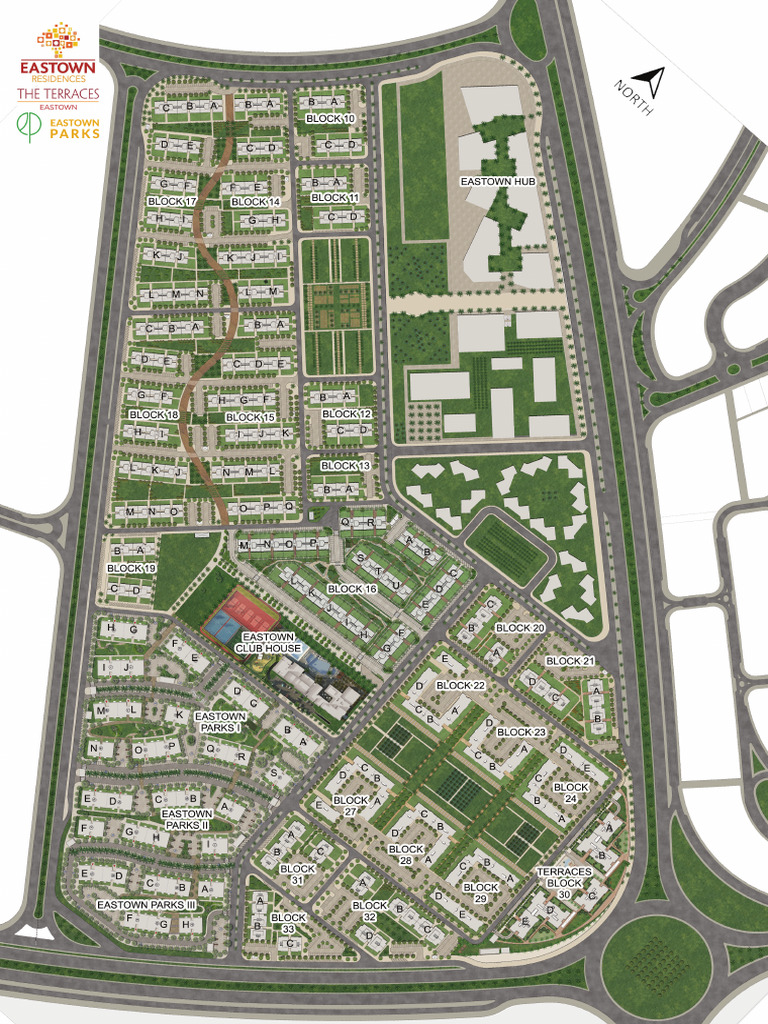 ETR MASTER PLAN ALL BLOCKS | PDF