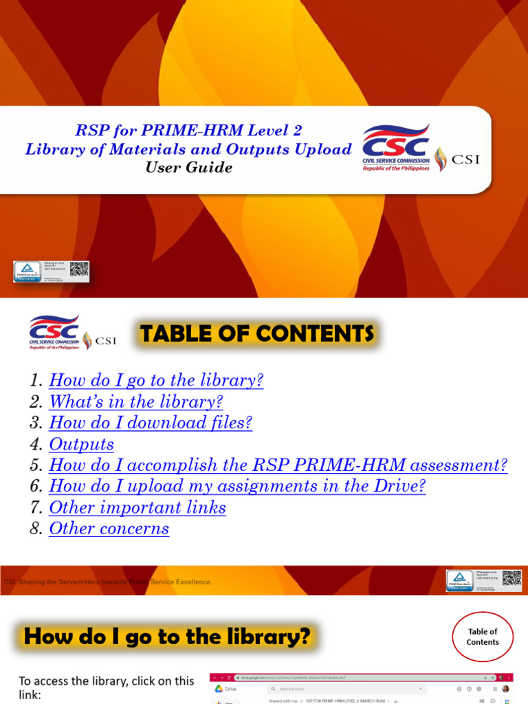 RSP For PRIME-HRM Level 2 User Guide | PDF | Computer File | Directory ...