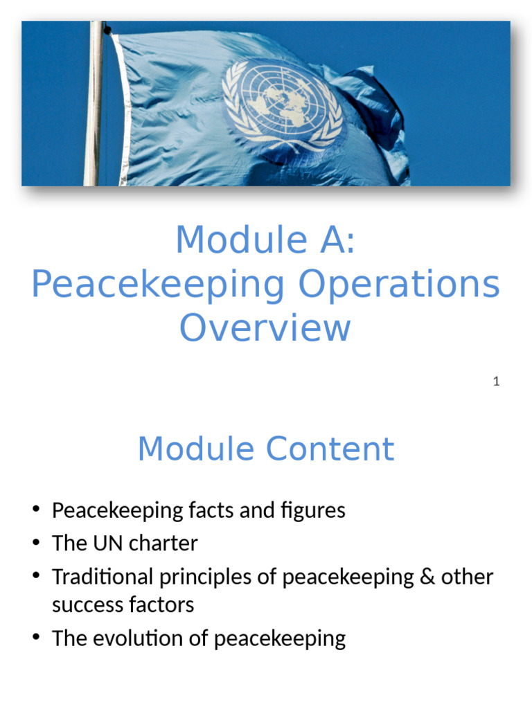 Un NPDP Module A v7.2 | PDF | Peacekeeping | United Nations