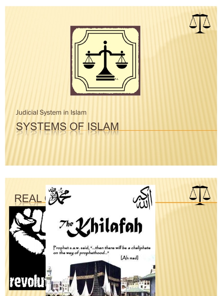 Judicial System in of Islam | PDF | Crime & Violence | Crime Thriller