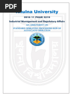 Autoclave Maintenance Log Sheet | PDF