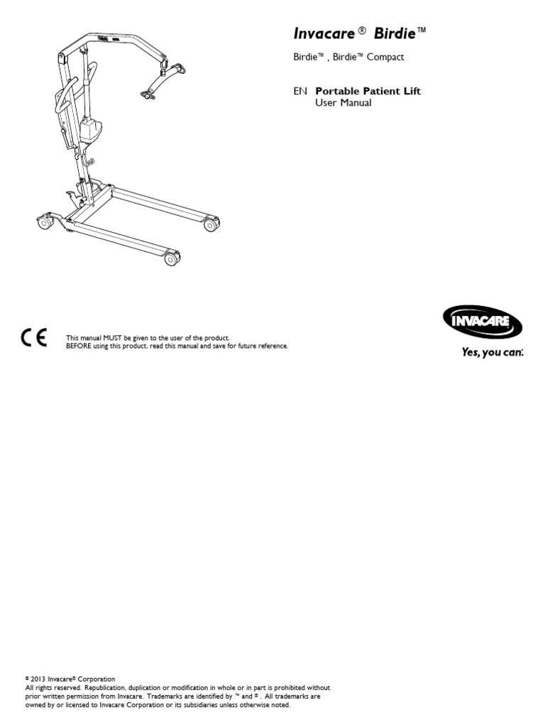 Invacare Birdie Manual | PDF | Battery Charger | Ac Power Plugs And Sockets