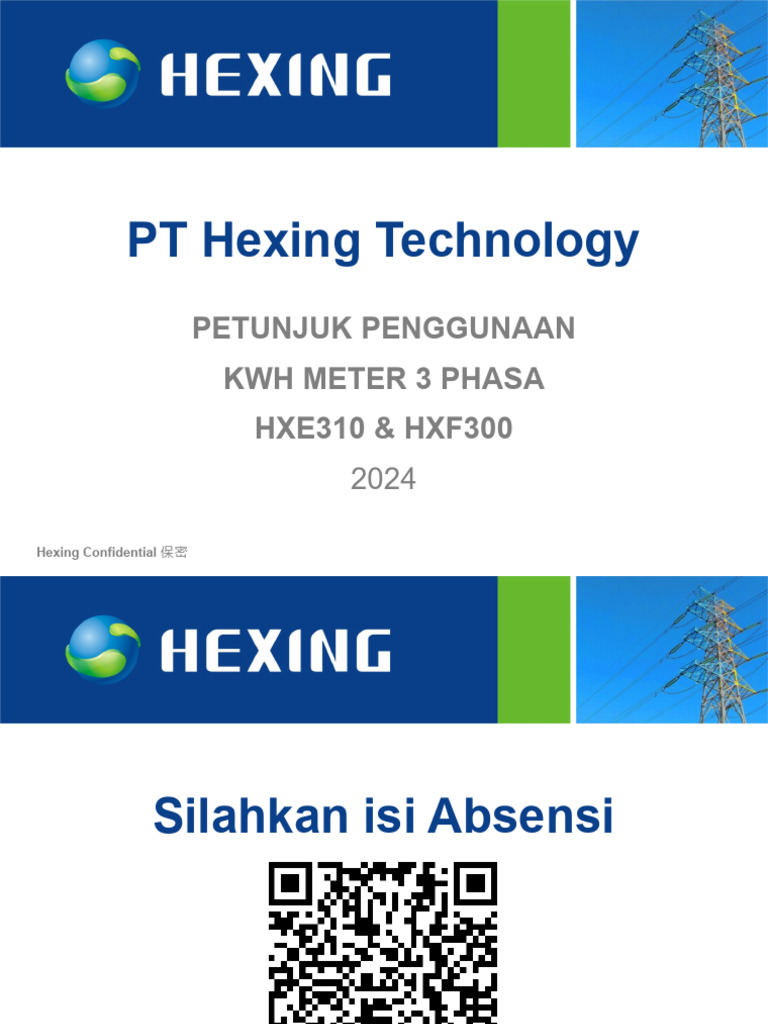 Manual KWH Meter HXE310 & HXF300 | PDF | Sains & Matematika | Teknologi ...