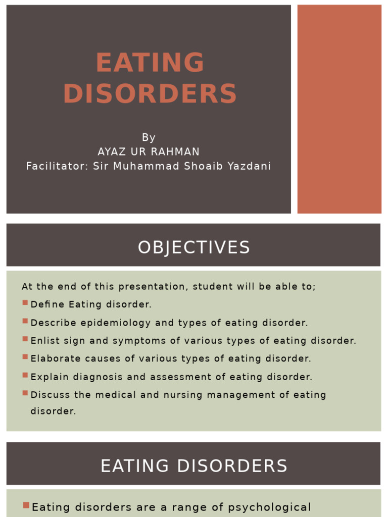 Eating Disorders | PDF | Eating Disorder | Bulimia Nervosa