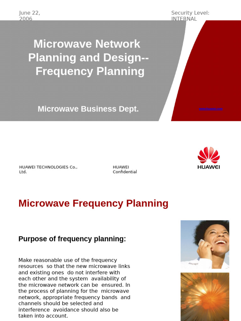 Frequency Planning | PDF | Microwave | Information And Communications Technology