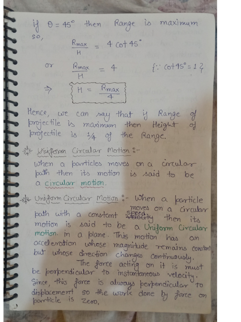 Class-11th-Projectile Motion 4 | PDF