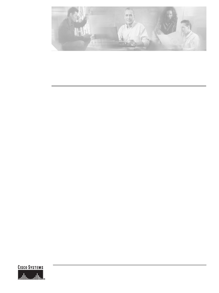 Installation Note For The Cisco CWDM Passive Optical System | PDF ...