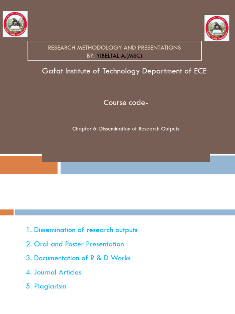 Research Methodology Chapter 6 | PDF | Plagiarism | Science