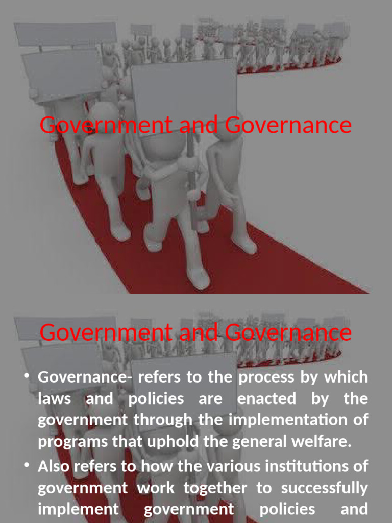 Government and Governance | PDF
