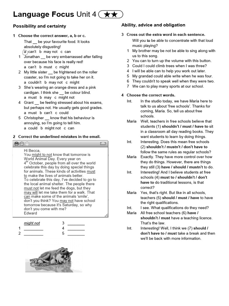 Possibility and Certainty in English Grammar | PDF