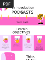Podcast Creation Guide with Student Examples | PDF | Podcast