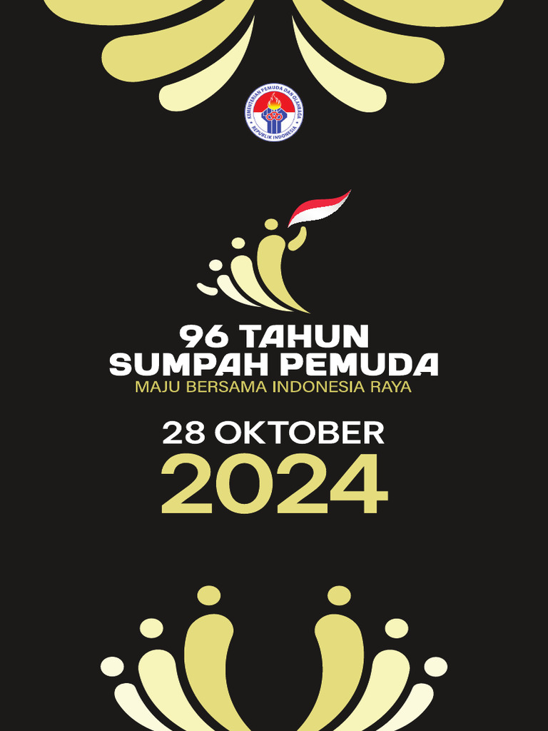 2103t Banner 3 5 X 5 5 M Hari Sumpah Pemuda HSP Ke 96 Tahun 2024 | PDF