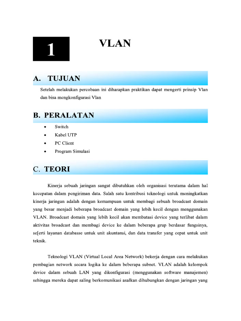 Modul Vlan | PDF