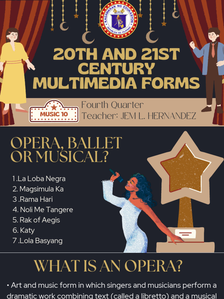 20th and 21st Century Multimedia Forms | PDF | Opera | Ballet