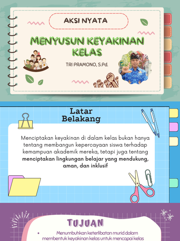 Membangun Keyakinan Kelas Efektif | PDF | Karier & Perkembangan