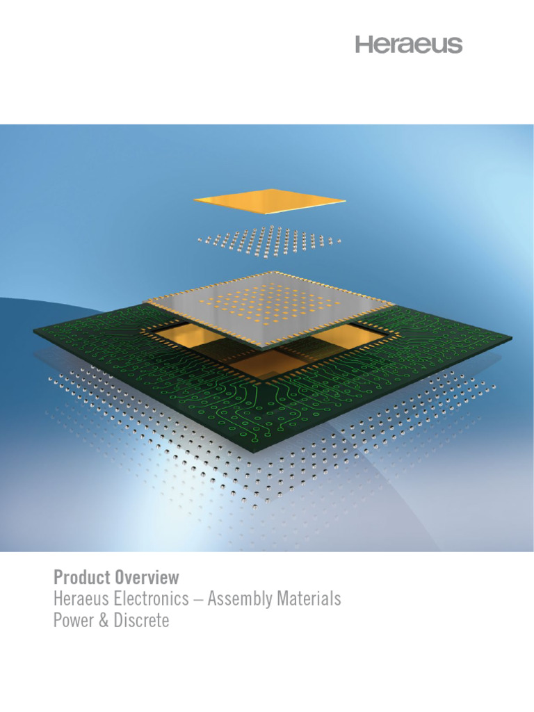 Brochure-Heraeus en | PDF | Solder | Electricity