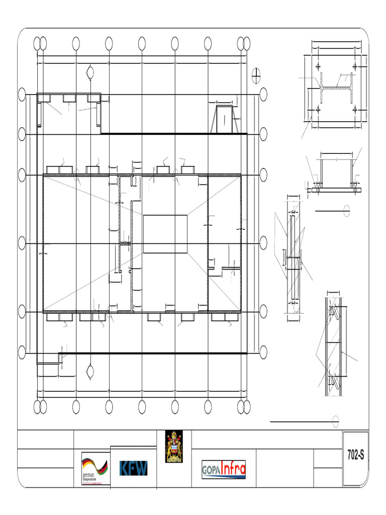 Struct 701A Single Classroom & Admin-GROUND FLOOR | PDF | Building ...