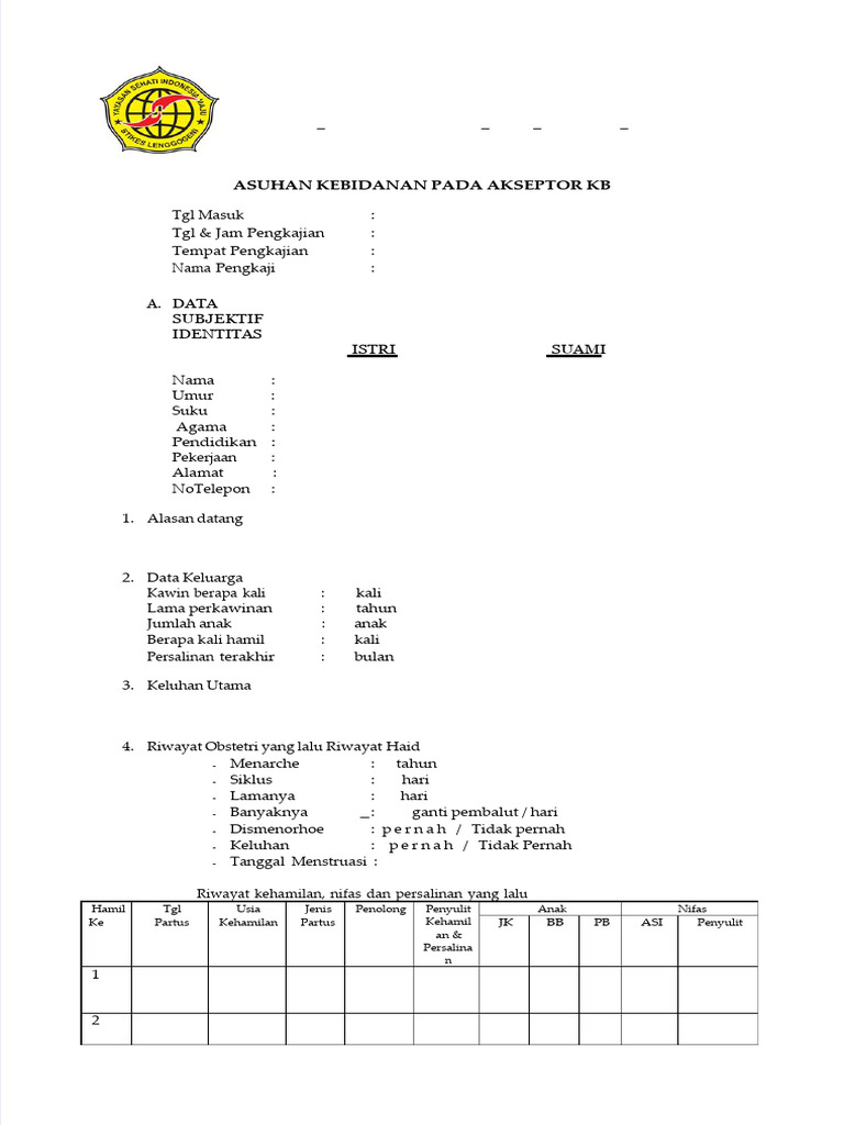 Format Akseptor KB | PDF