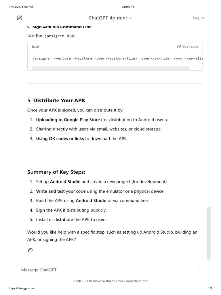 Getting Started With APK Developmentpdf | PDF