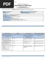 Sample MATATAG WAP For Teachers | PDF | Educational Assessment | Learning