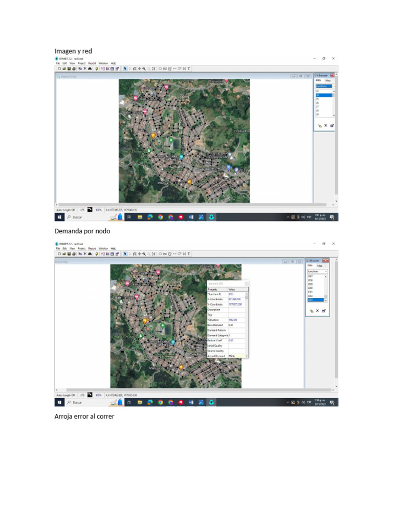 Información Epanet | PDF