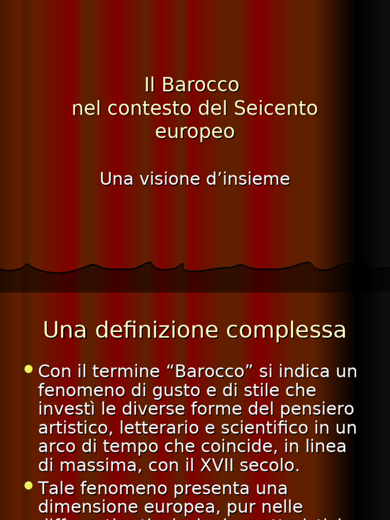 Il Barocco | PDF