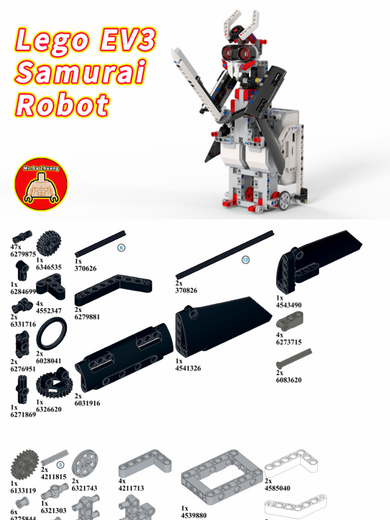 Lego EV3 Samurai Robot | PDF