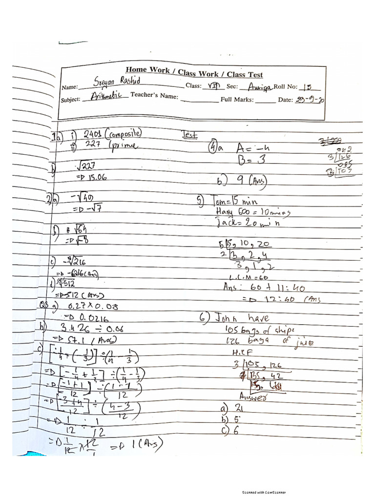Pdf Arithmetic Pdf