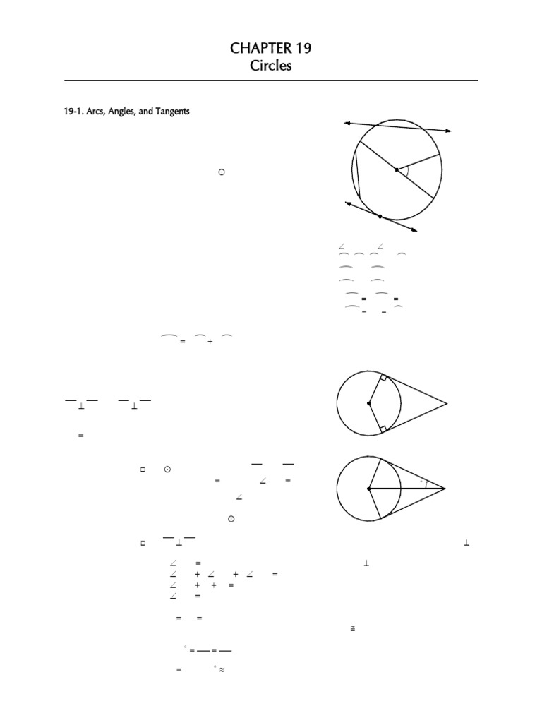 Circle Acing DSAT | PDF | Circle | Angle