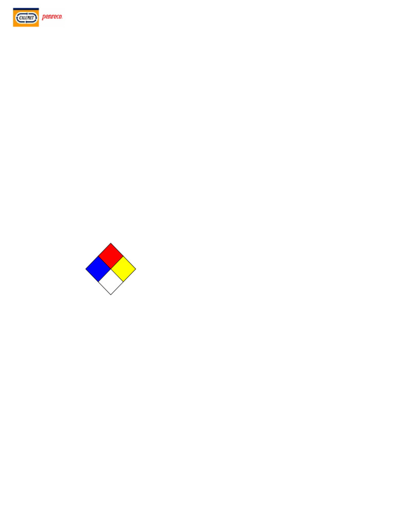 Calumet Drakeol 9 Msds | PDF | Personal Protective Equipment | Firefighting