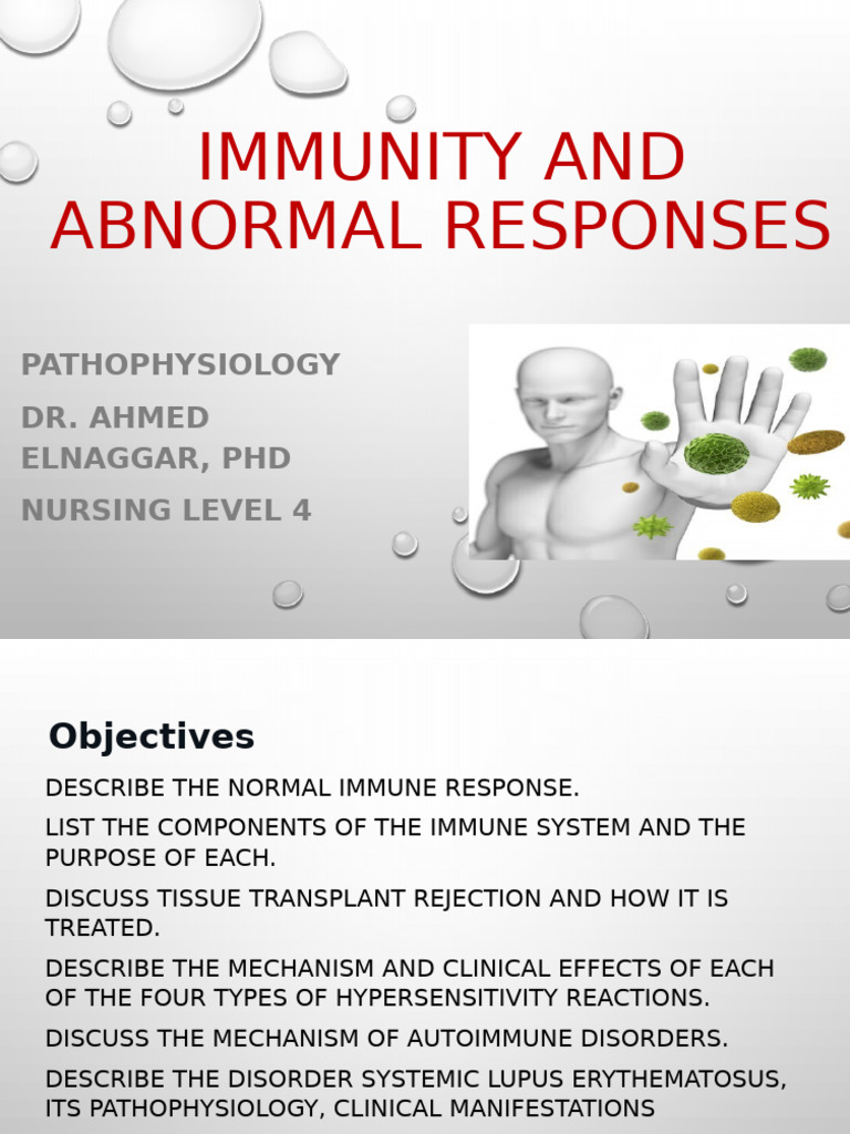 4 Immunity and Abnormal Responses | PDF | Immune System | Lymphocyte