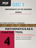 Organizing Data in Tabular Form | PDF