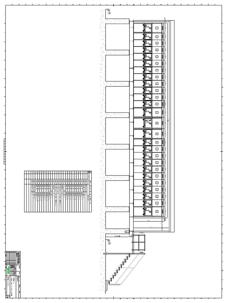 C 01 - WSG 33kV, 50Hz, 2500A, 40ka (3s) IAC AFLR - Elevation View-1 2 | PDF