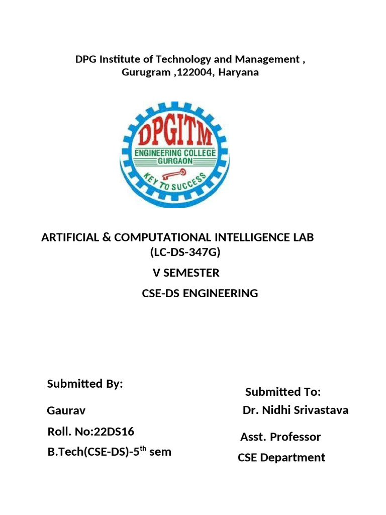 ACI- gaurav | PDF | Computer Programming | Theoretical Computer Science